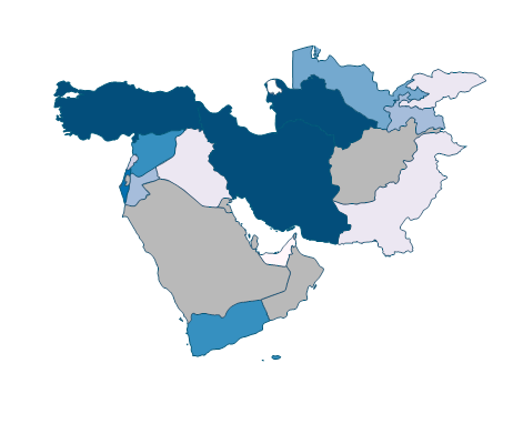 Indice de Gini - Middle East