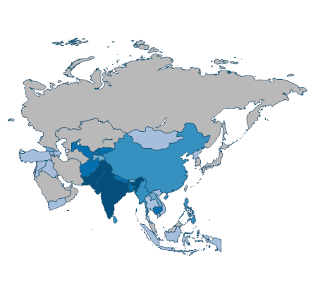 Net official flows from UN agencies, IFAD (current US$) - Asia