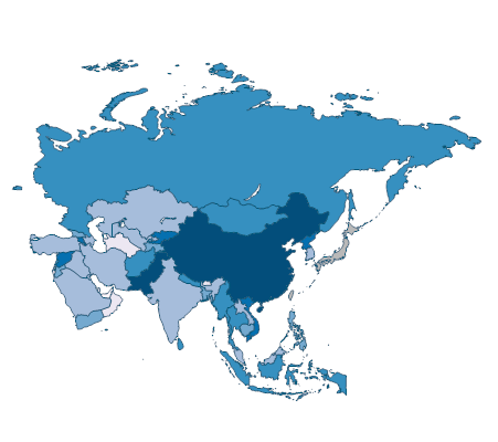 Net official flows from UN agencies, UNTA (current US$) - Asia