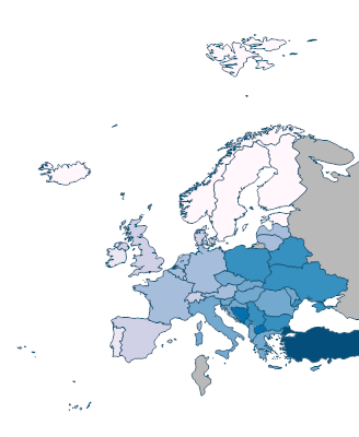 PM2.5 air pollution, mean annual exposure (micrograms per cubic meter ...