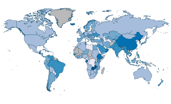 CO2 emissions from manufacturing industries and construction (% of ...