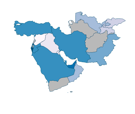 Research and development expenditure (% of GDP) - Middle East