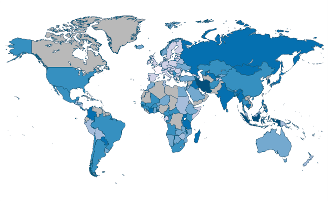 Customs and other import duties (current LCU) by Country