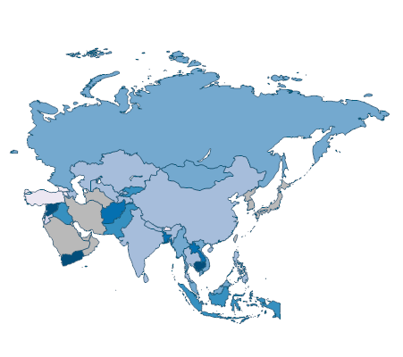 Bribery incidence (% of firms experiencing at least one bribe payment ...