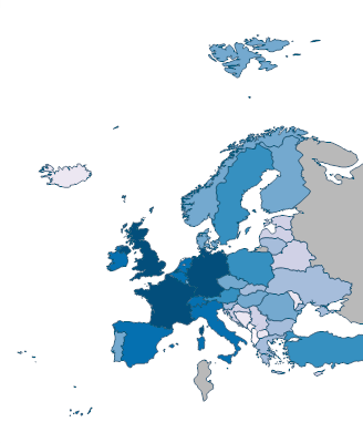 Imports of goods and services (current US$) - Europe