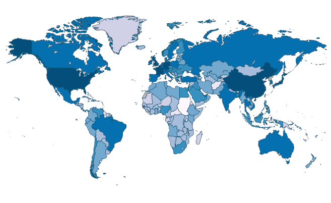 Imports of goods and services (current US$) by Country