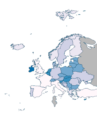 Trade (% of GDP) - Europe