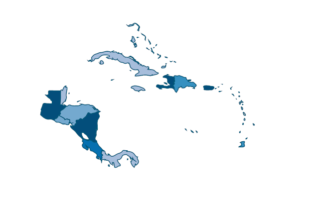 GDP growth (annual %) - Central America & the Caribbean