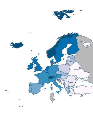 Price level ratio of PPP conversion factor (GDP) to market exchange ...