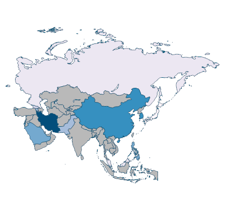 Real effective exchange rate index (2010 = 100) - Asia