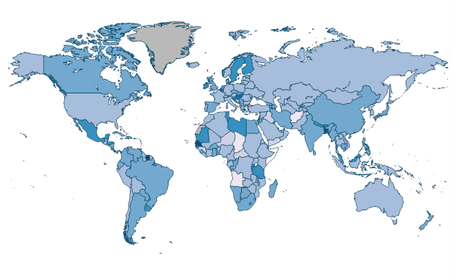 School enrollment, primary and secondary (gross), gender parity index ...
