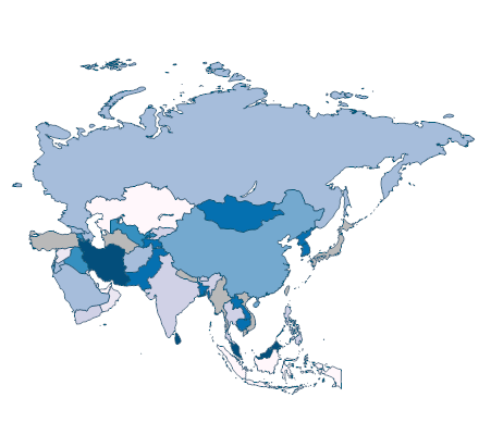 Net intake rate in grade 1 (% of official school-age population) - Asia