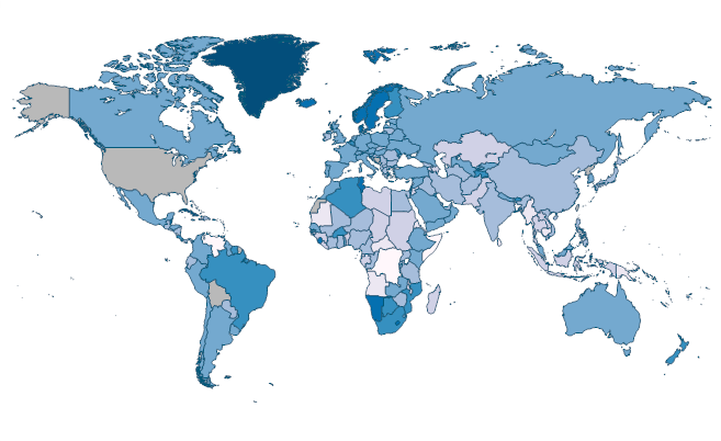 Government expenditure on education, total (% of GDP) by Country