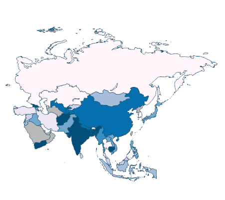 Increase in poverty gap at $1.90 ($ 2011 PPP) poverty line due to out ...