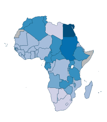 Tariff rate, most favored nation, simple mean, primary products ...