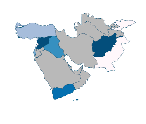 Internally displaced persons, new displacement associated with conflict ...