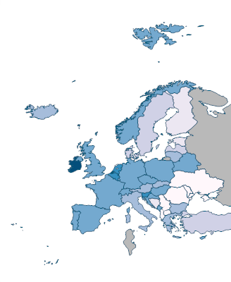 Fertilizer consumption (kilograms per hectare of arable land) - Europe