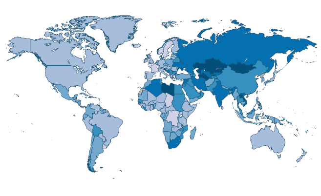 Adjusted savings: carbon dioxide damage (% of GNI) by Country